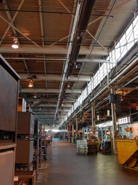 Warehouse Infrared Heaters - Manufacturing Infrared Heating | Solaronics